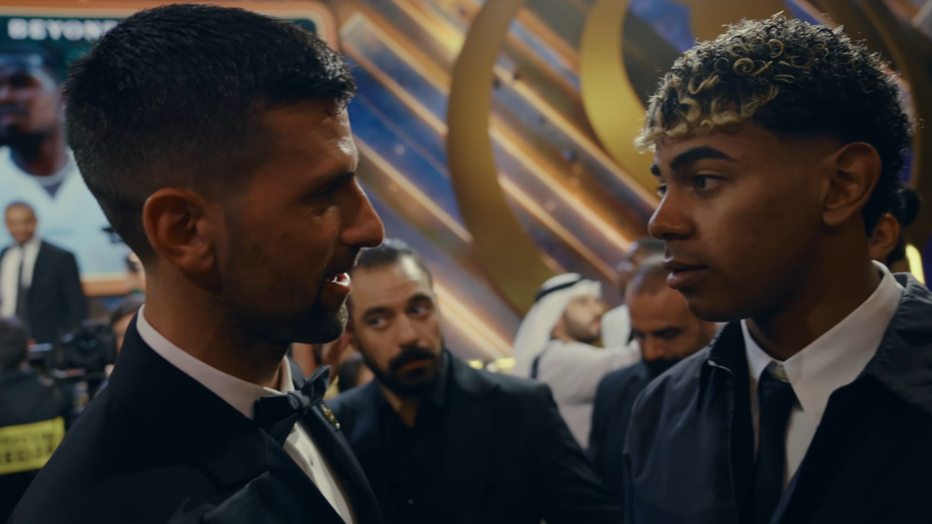 El momento fan de Djokovic con Lamine Yamal: "¿Te puedes hacer una fotito?"