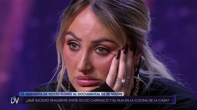 Rocío Flores, muy dolida por haber sido señalada públicamente a raíz ...