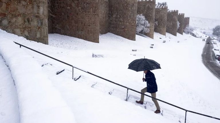 El chorro polar, detrás de las anómalas nevadas en España, según los ...