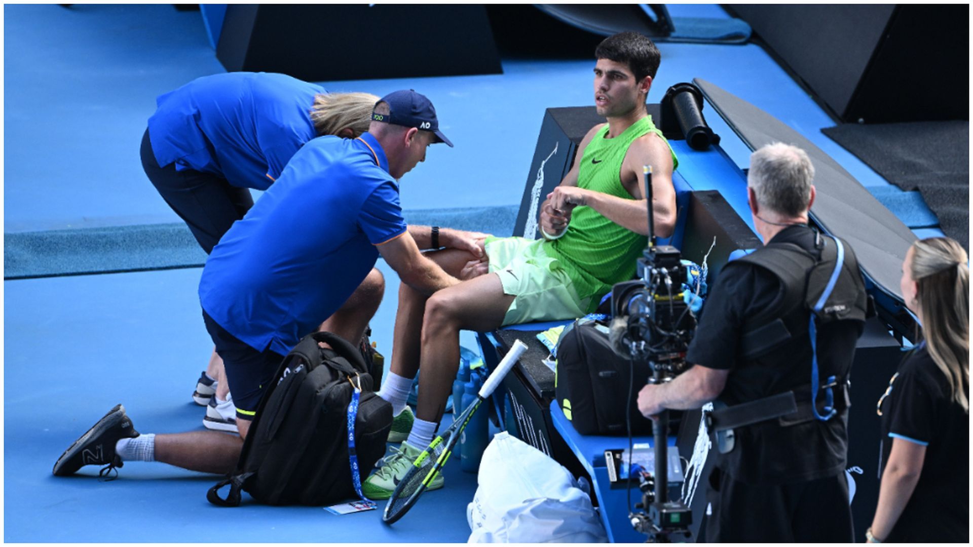 Sigue en directo la agonía de Alcaraz en semifinales del Open de ...