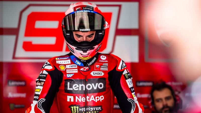 Marc Márquez desvela cómo está su renovación con Ducati