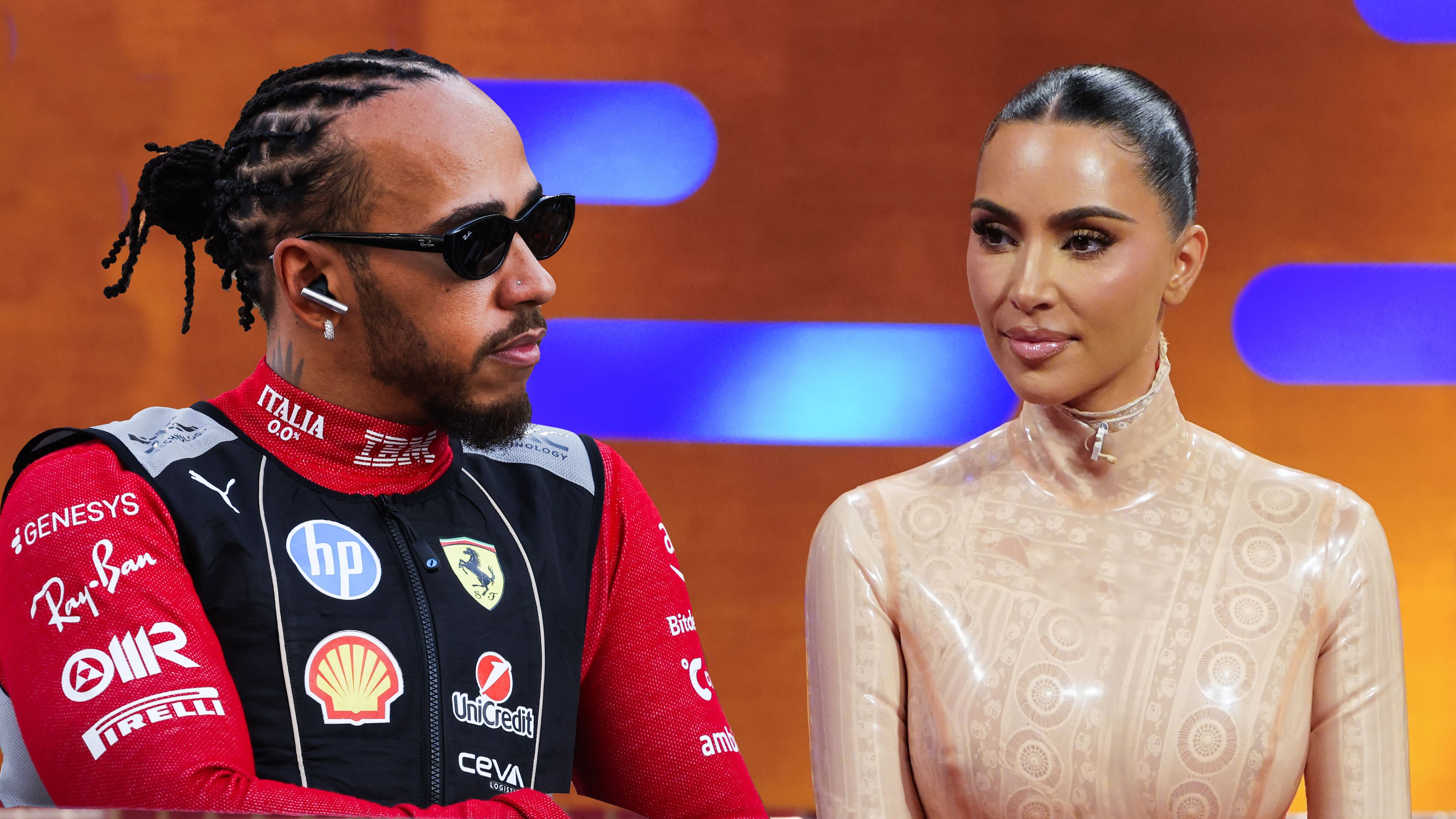 Kim Kardashian y Lewis Hamilton confirman su relación en la Super Bowl ...