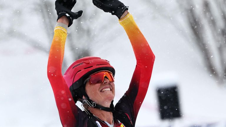 Ana Alonso conquista el bronce olímpico de España en esquí de montaña