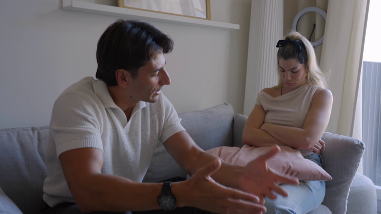 El tenso momento de Estefanía y Stefan hace que él reaccione como nunca