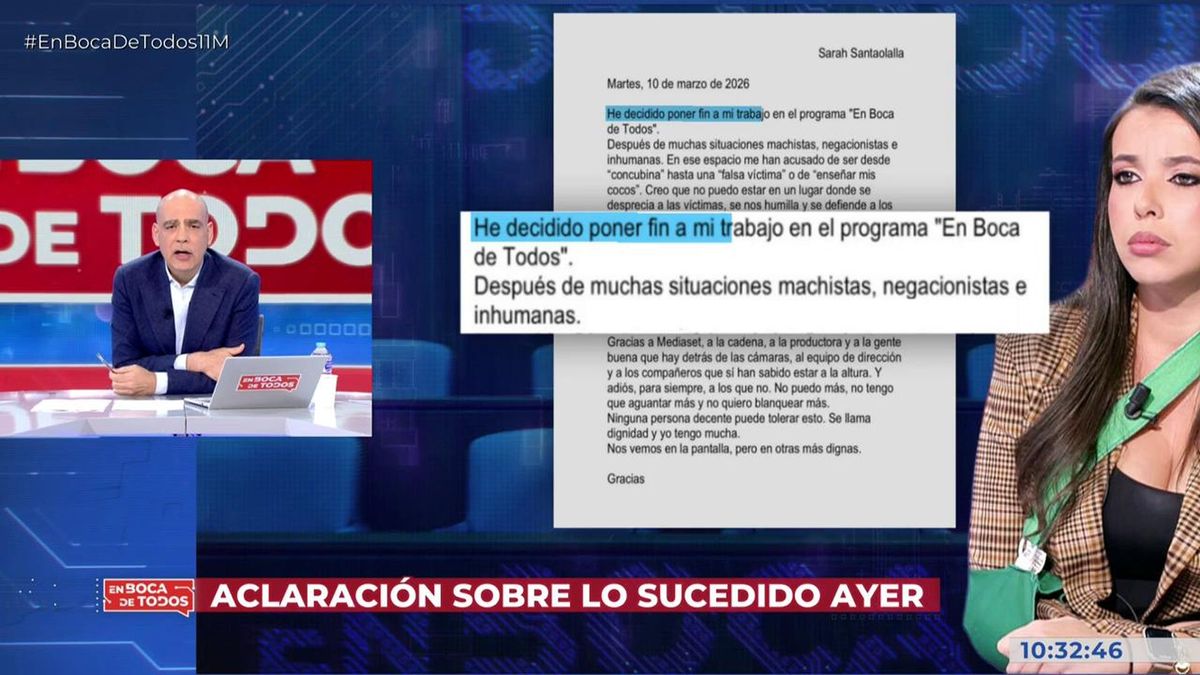Nacho Abad responde al comunicado de Sarah Santaolalla