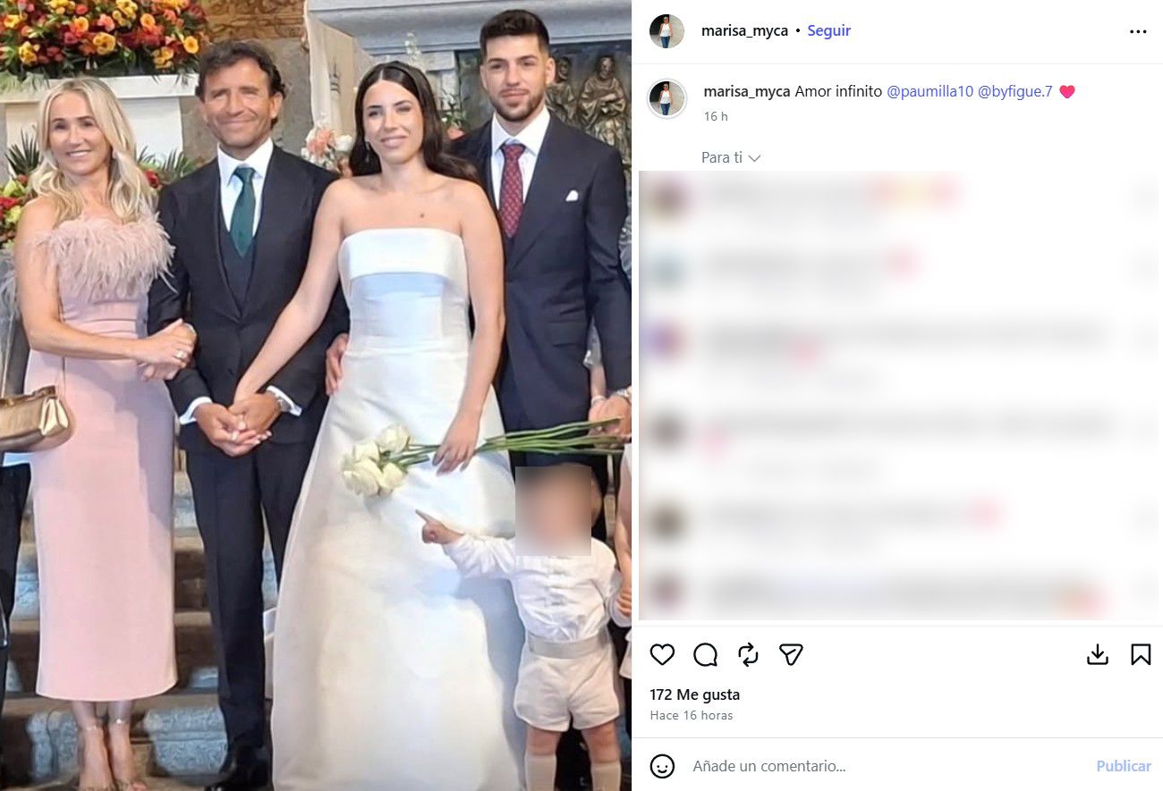 Paula, hija de Luis Milla, se ha casado: los detalles de la boda y el ...