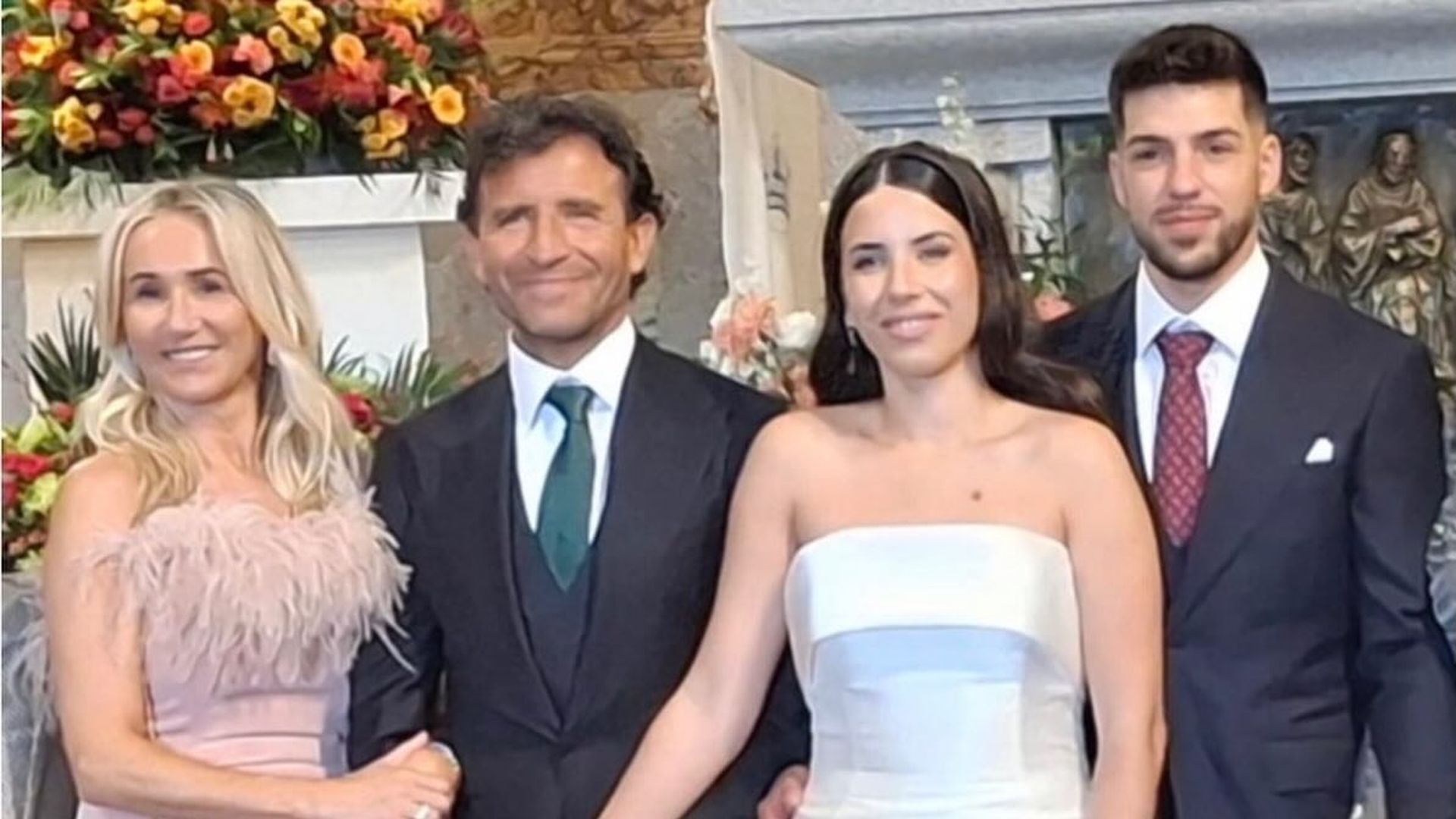 Paula, hija de Luis Milla, se ha casado: los detalles de la boda y el ...