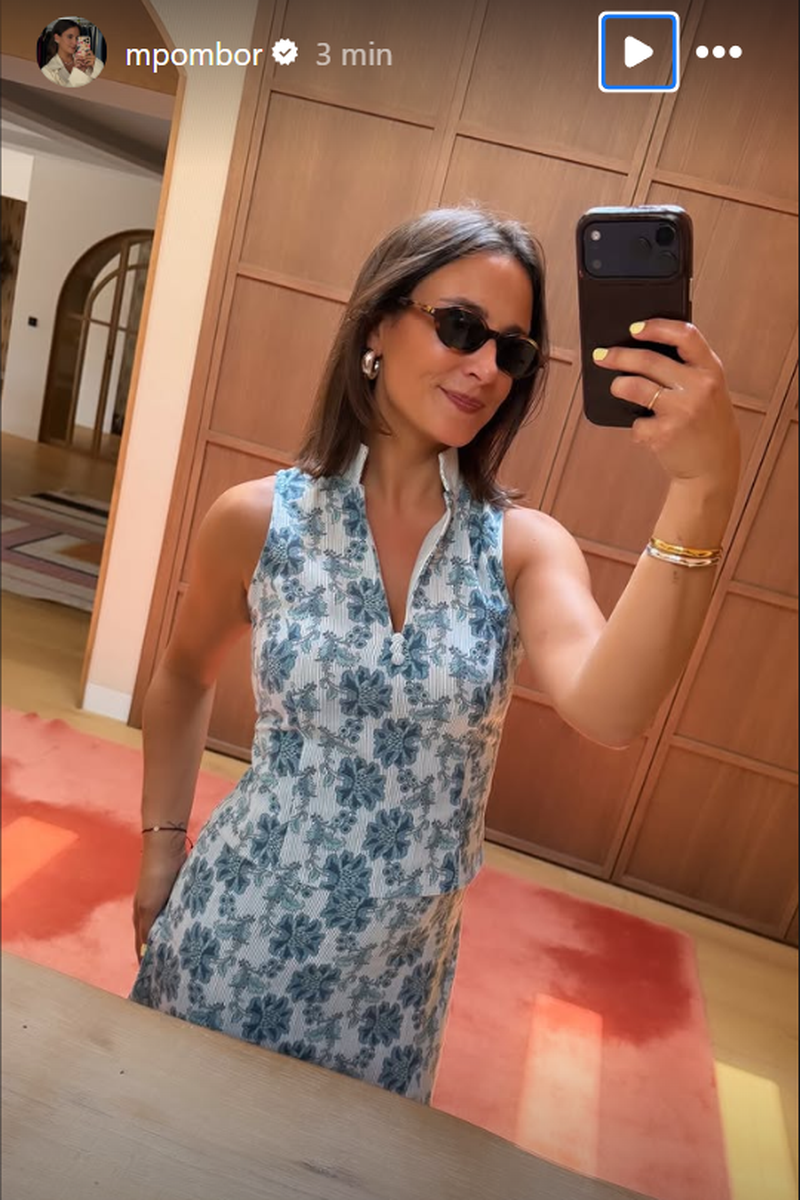 María Pombo y Pablo Castellano bautizan a su hija, Mariana: las fotos ...